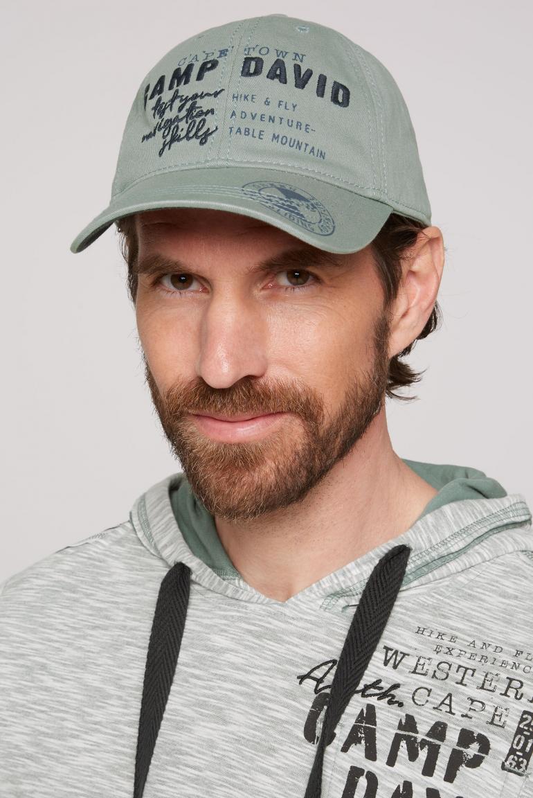 CAMP DAVID & SOCCX | Base Cap mit Logo Artwork teal | none