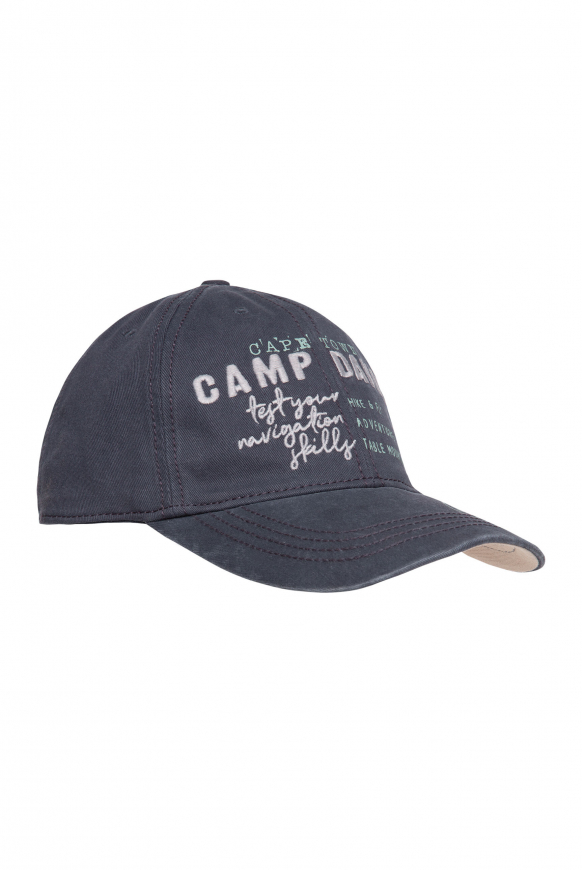CAMP DAVID & SOCCX | Base Cap mit Logo Artwork blue navy | none