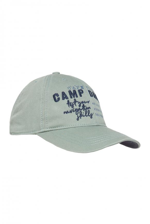 CAMP DAVID & SOCCX | Base Cap mit Logo Artwork teal | none